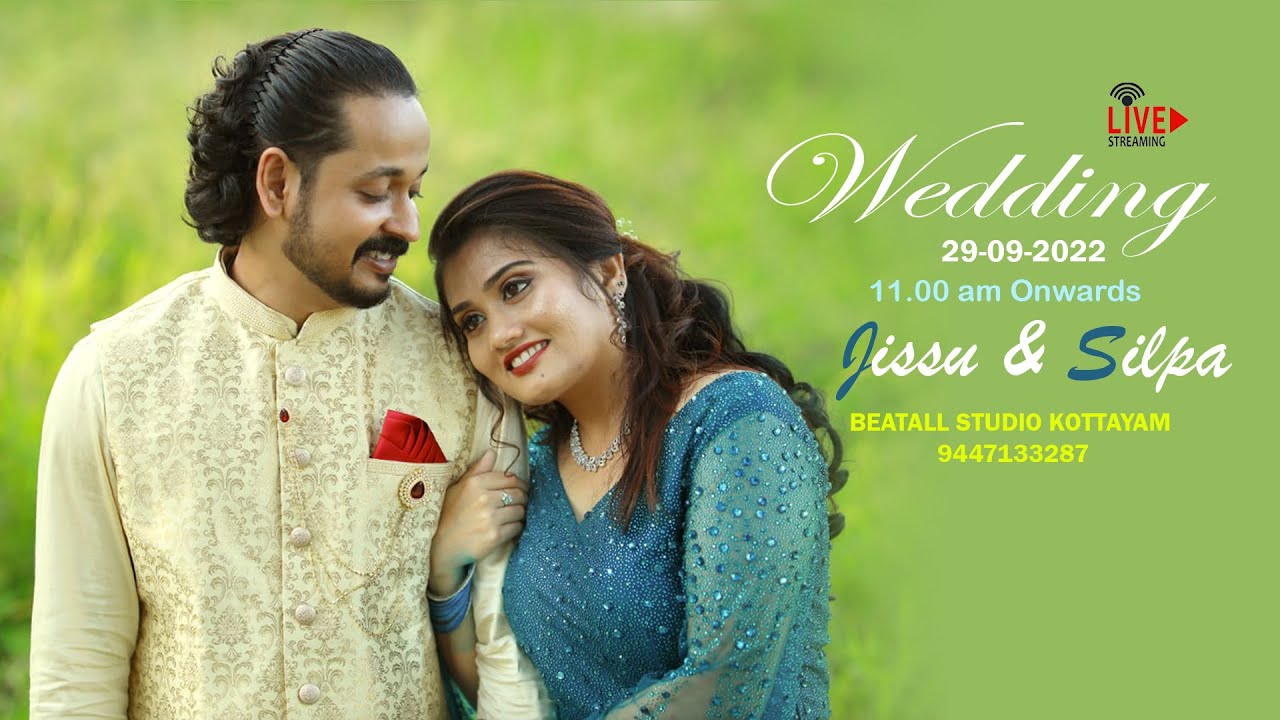 JISSU & SILPA WEDDING. BEATALL STUDIO - YouTube