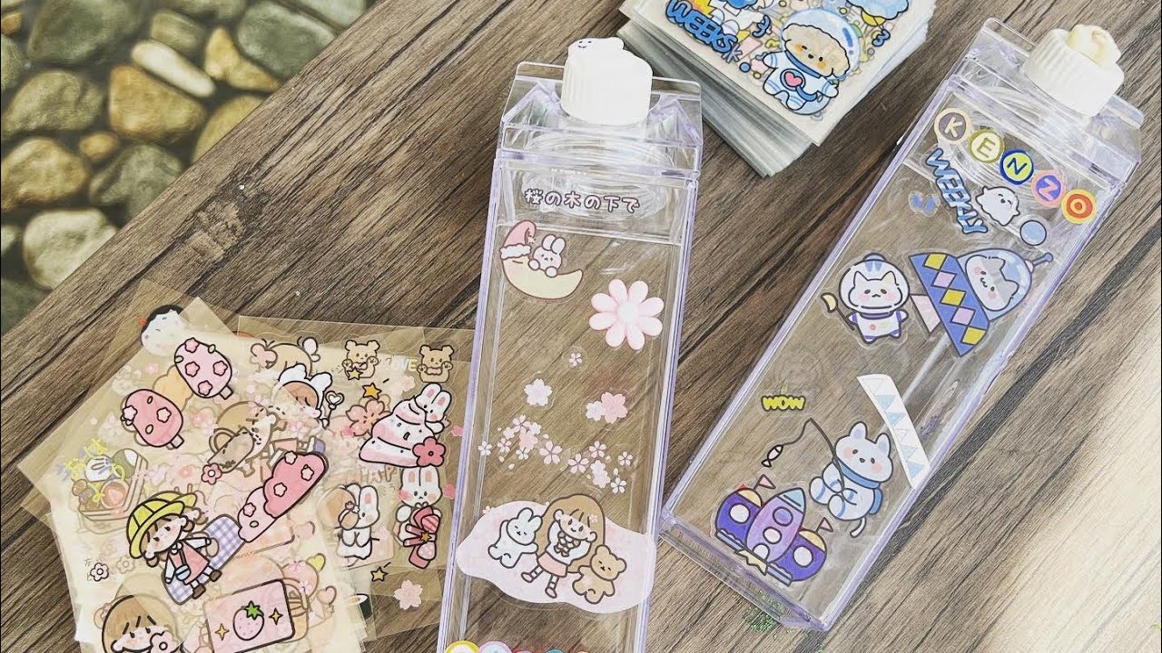 Menghias Botol Unik dengan Sticker | Paket Edukasi ZaraCute Academy ...