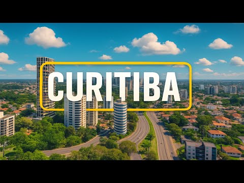 Curitiba , Brazil 🇧🇷 | 4K Drone Footage (With Subtitles)