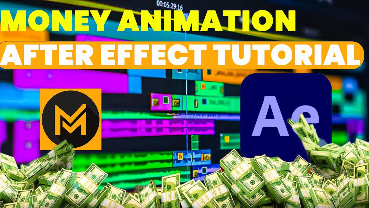 Magnet Media money Animation tutorial in After effect - YouTube