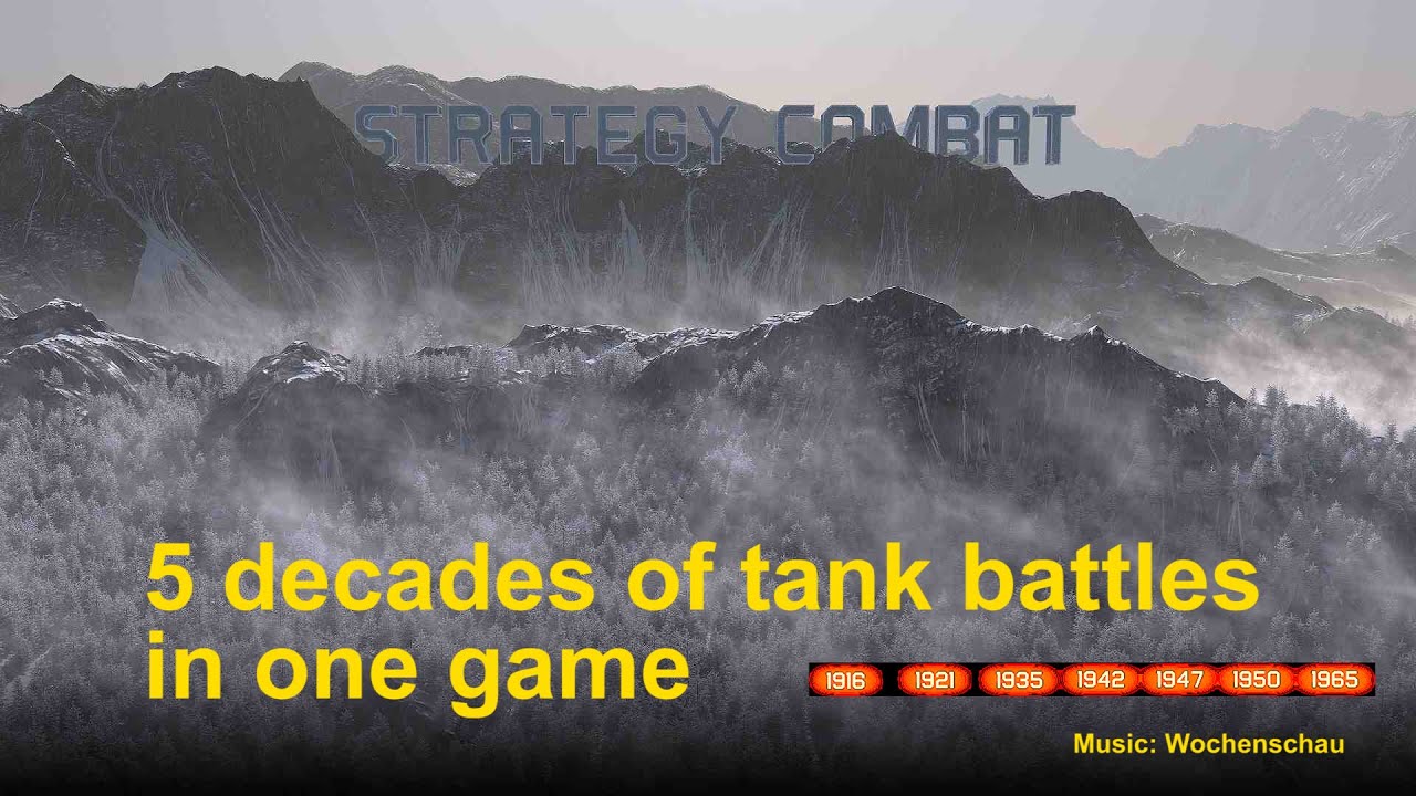 Strategy Combat: 5 decades of tank battles in 1 game (English) - YouTube