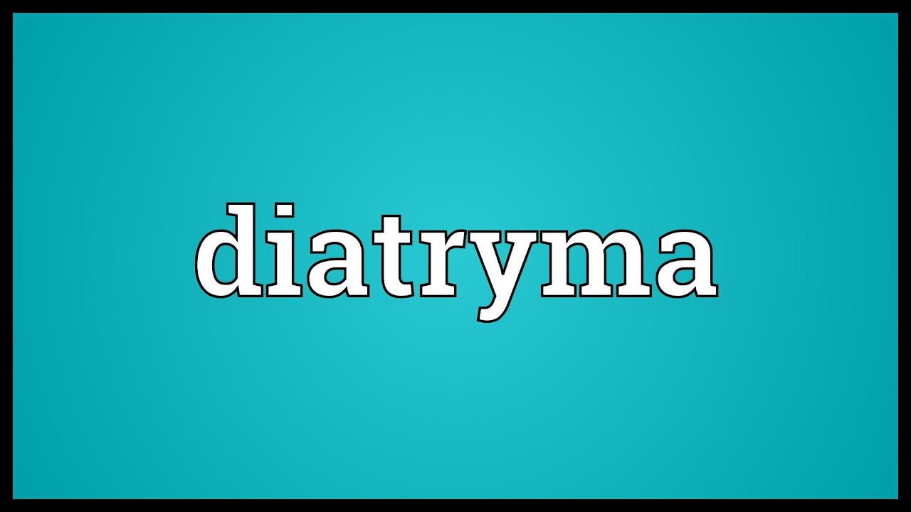 Diatryma Meaning - YouTube