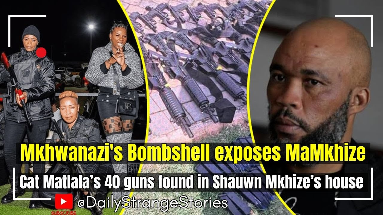Mkhwanazi's bombshell: 40 firearms found in Mamkhize's house belong to ...