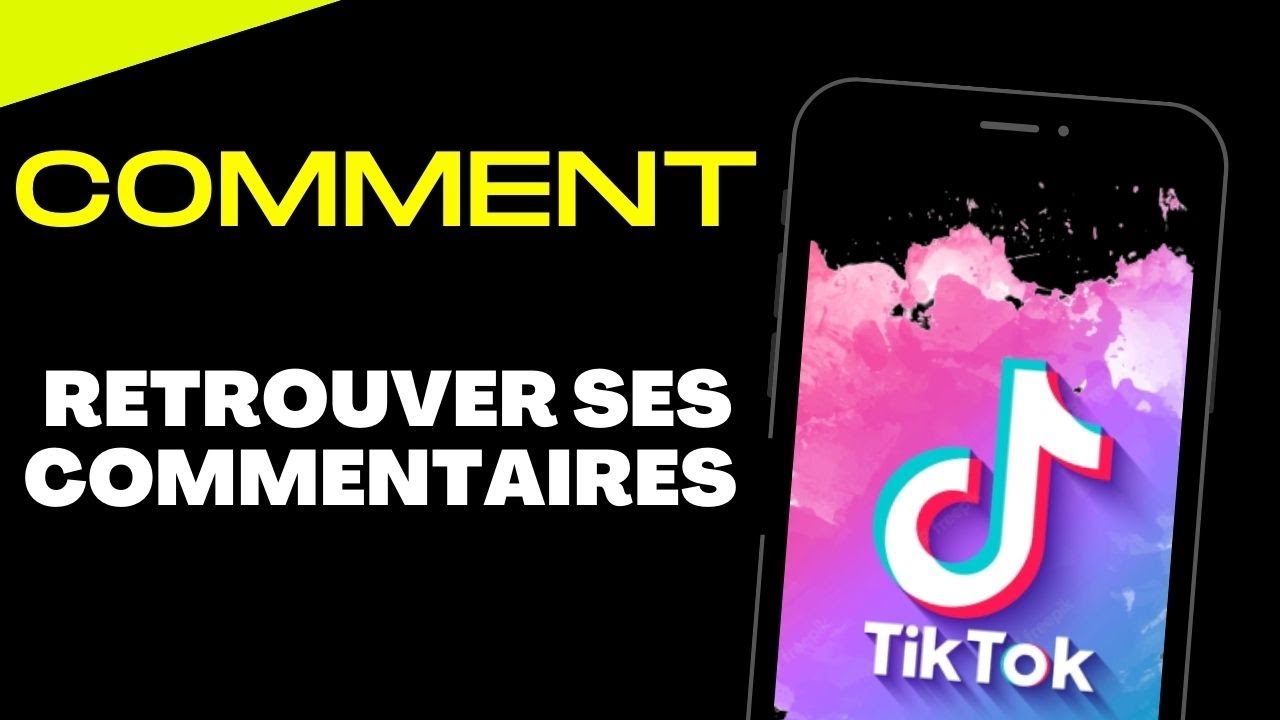 Comment retrouver mes commentaires TikTok et voir les les TiktTok qu'on a commenter - YouTube
