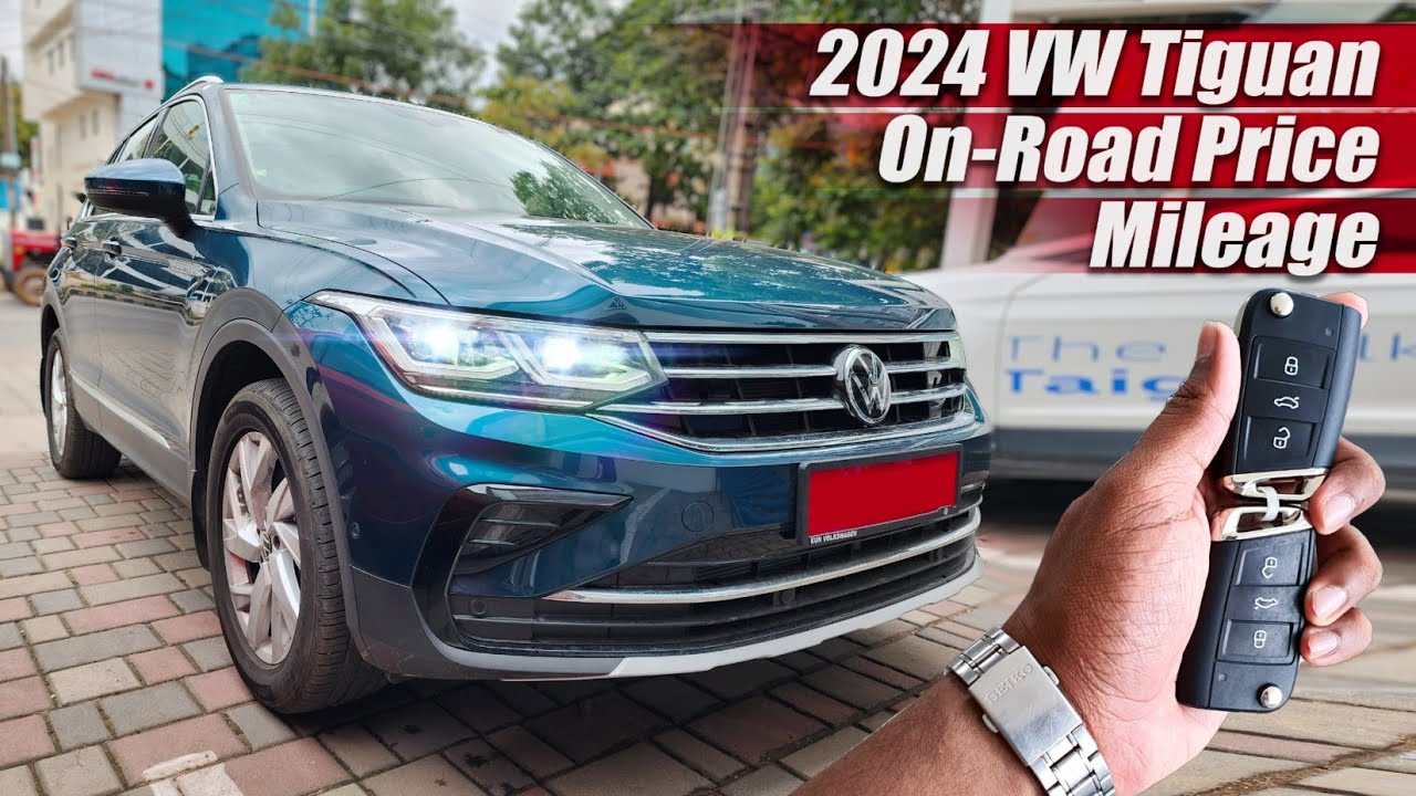 2024 VW Tiguan 4WD ( Most Expensive VW🔥) On Road Price, Mileage ...