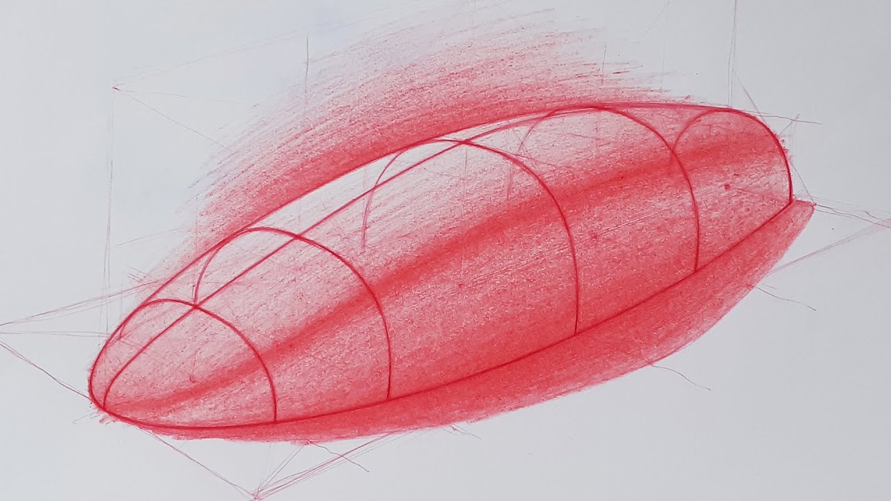 How to Shade XYZ Shape - Side Lighting - YouTube