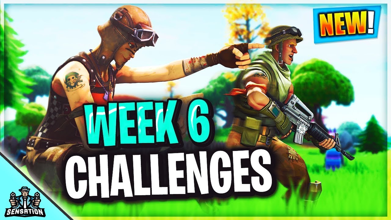 Fortnite Season 2 Week 6 Challenges - YouTube