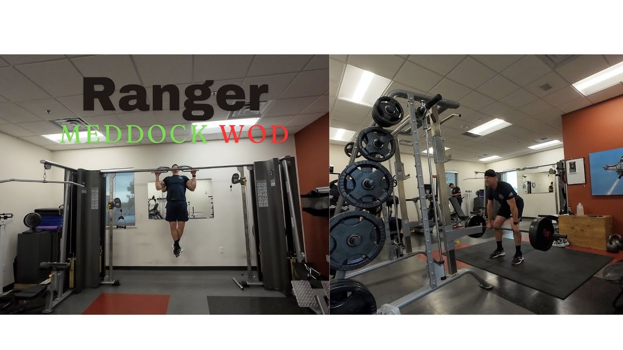 Can you do the Army Ranger Meddock WOD? It took me 54 min.#workout # ...