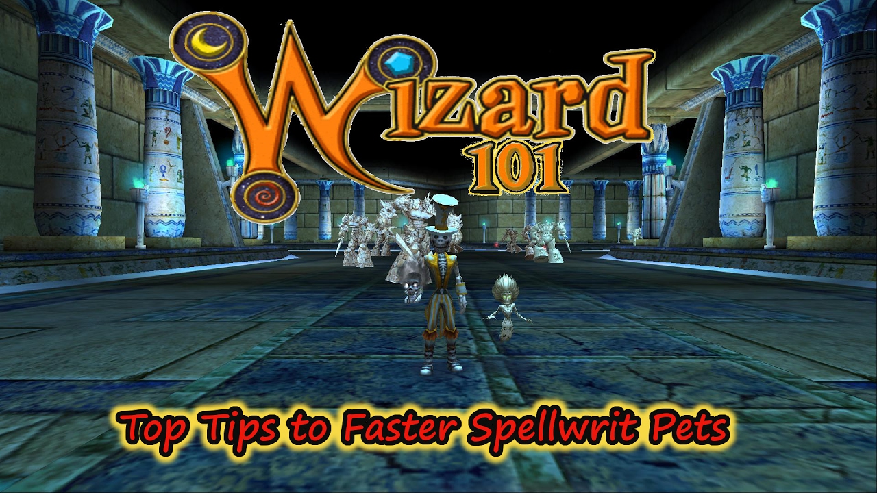 Wizard101 The Top Tips to Getting Spellwrit Pets Fast - YouTube