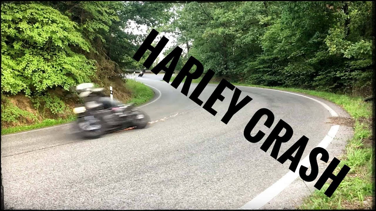 MOTOVLOG #18 - Harley Davidson CRASH/ Wheelie / Trénink na zatáčkách ...