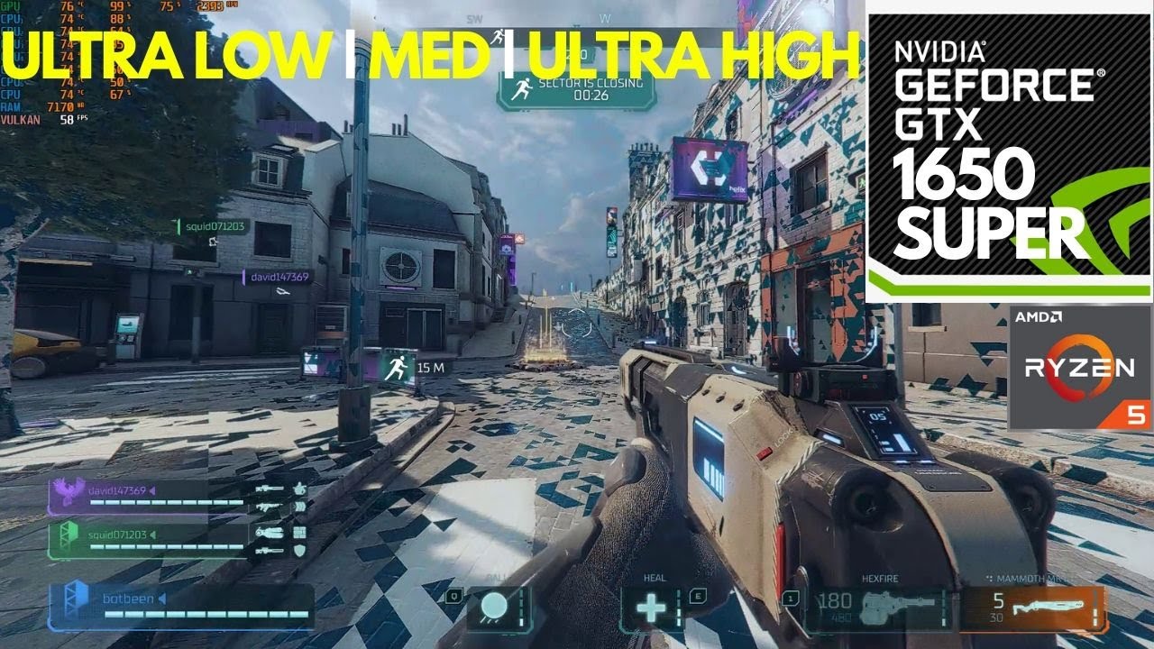 HYPER ESCAPE (BETA) | GTX 1650 SUPER | RYZEN 5 3500 | 1080P low- med-ul ...