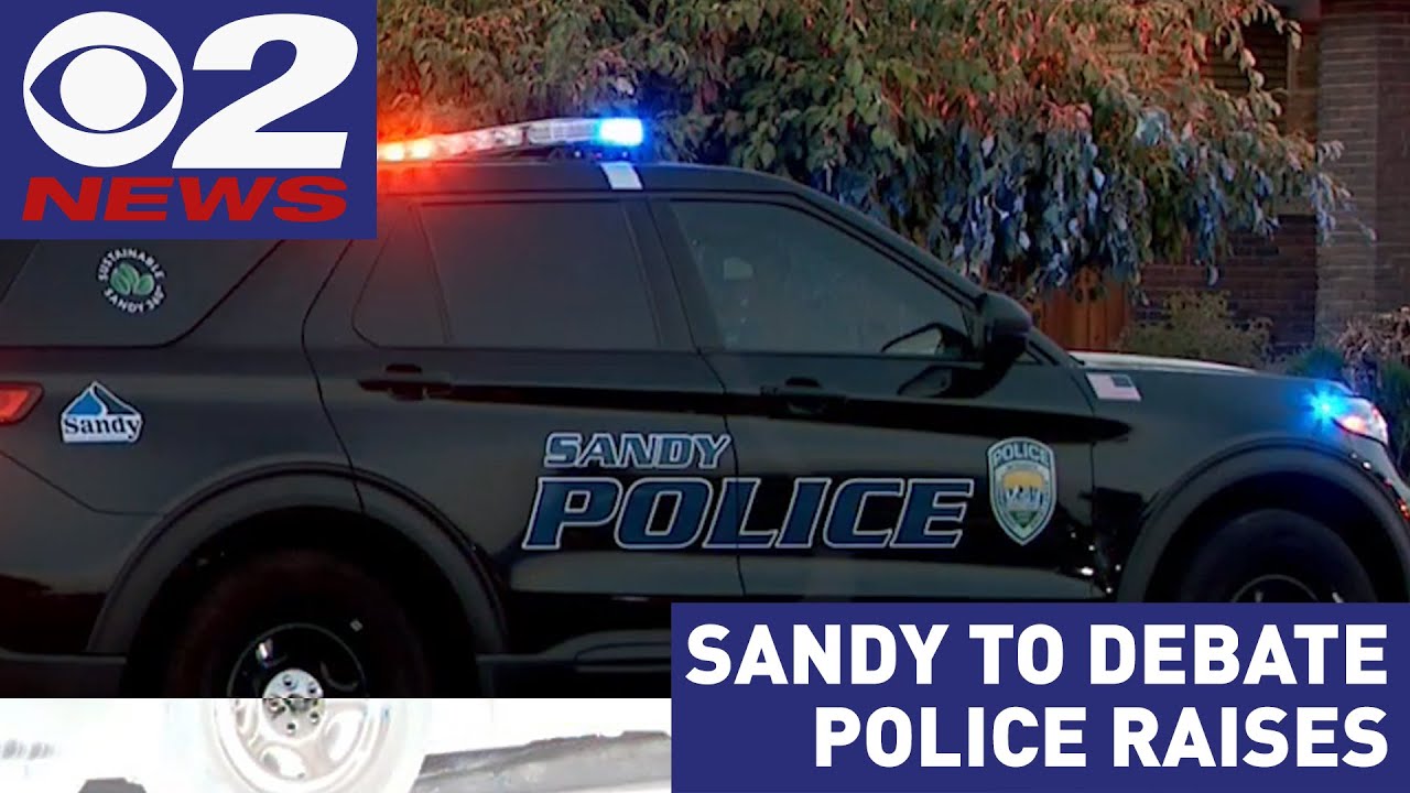 Sandy City Council to debate police officer pay raise - YouTube
