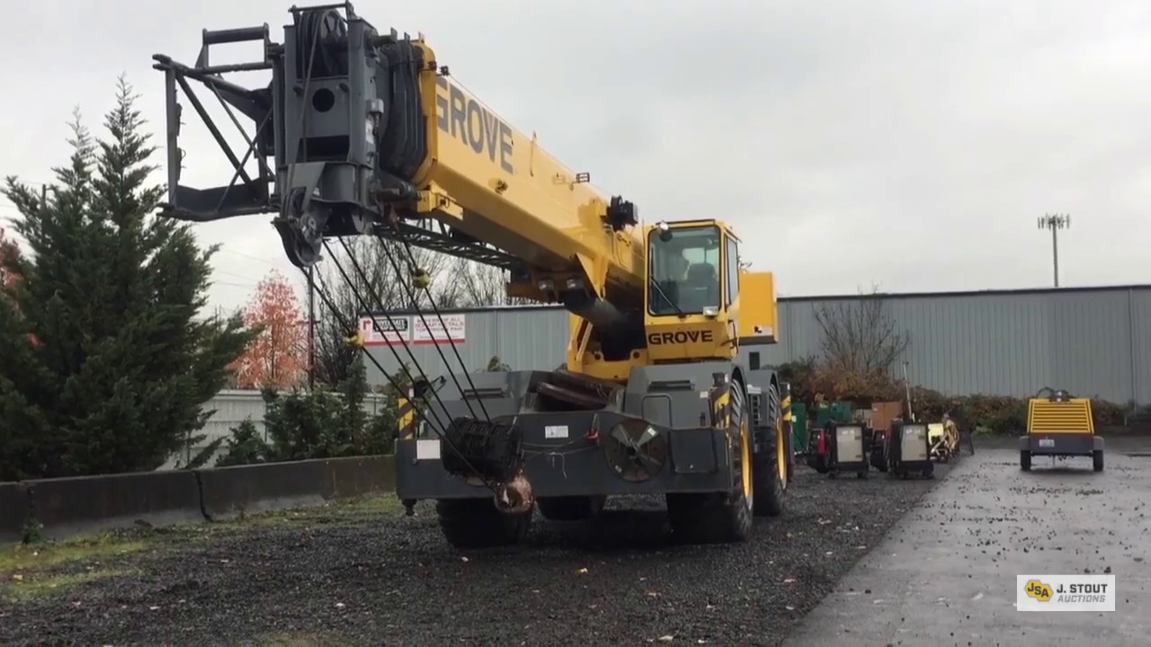Cranes-HEAVY EQUIPMENT AUCTION Dec. 12 - YouTube