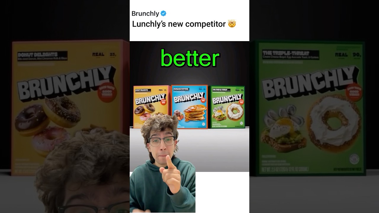 Why Brunchly is Better than Lunchly 🥪 #lunchly #loganpaul #mrbeast #ksi ...