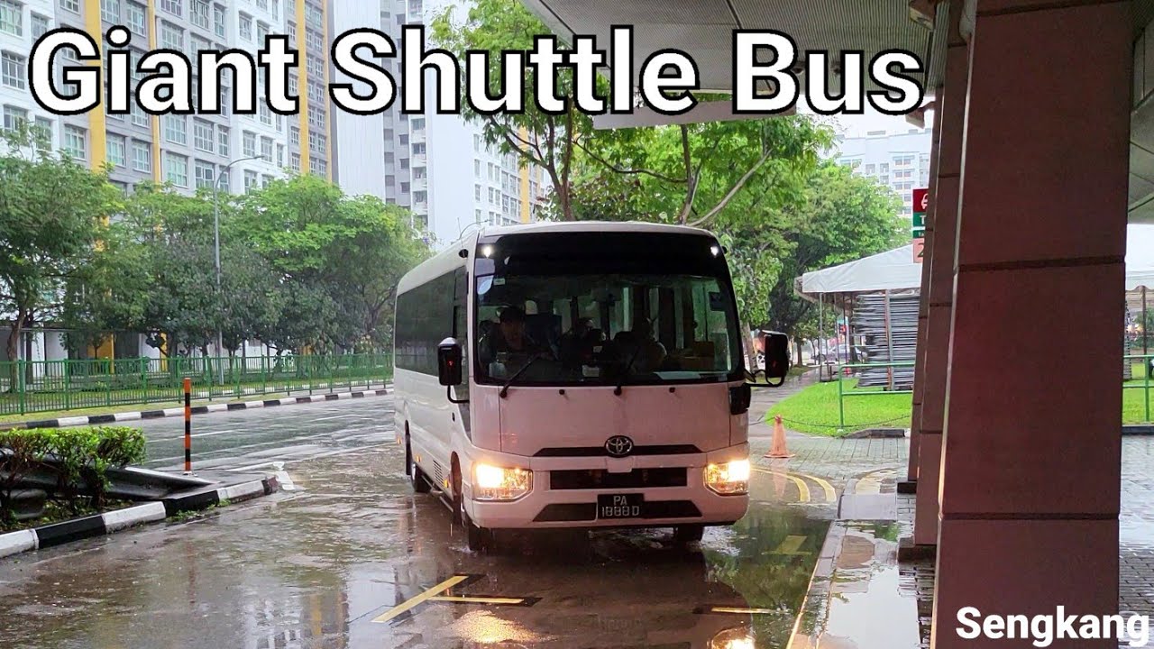 PA1888D - Sengkang MRT Stn to Giant Shuttle Bus [Toyota Coaster Auto ...