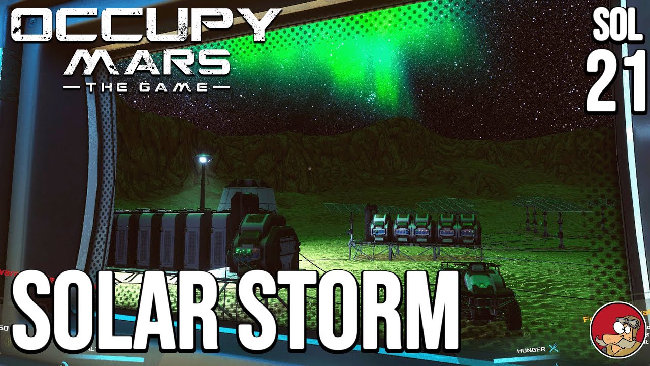 Mars Solar Storm