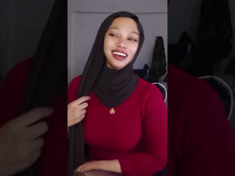 Bigo live awek hijab baju merah ketat