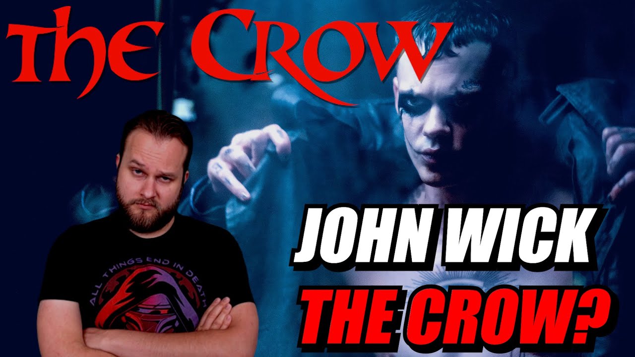 THE CROW TRAILER REACTION | JOHN "CROW" WICK? - YouTube