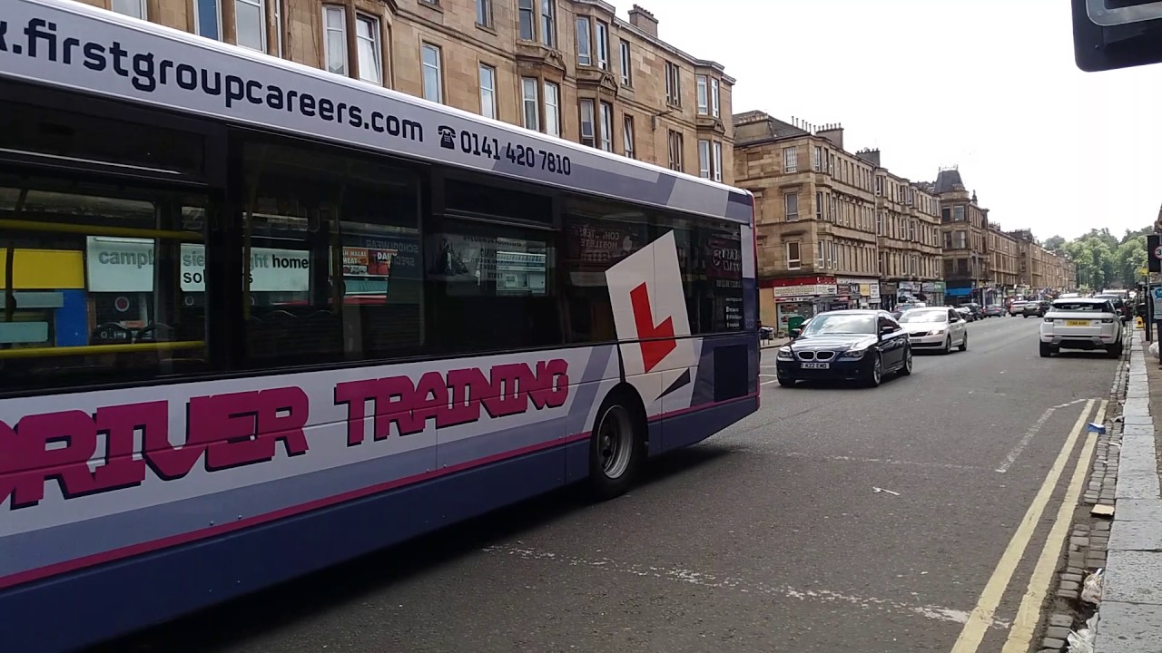 Scania L94UB Wright Solar First Training Glasgow - YouTube