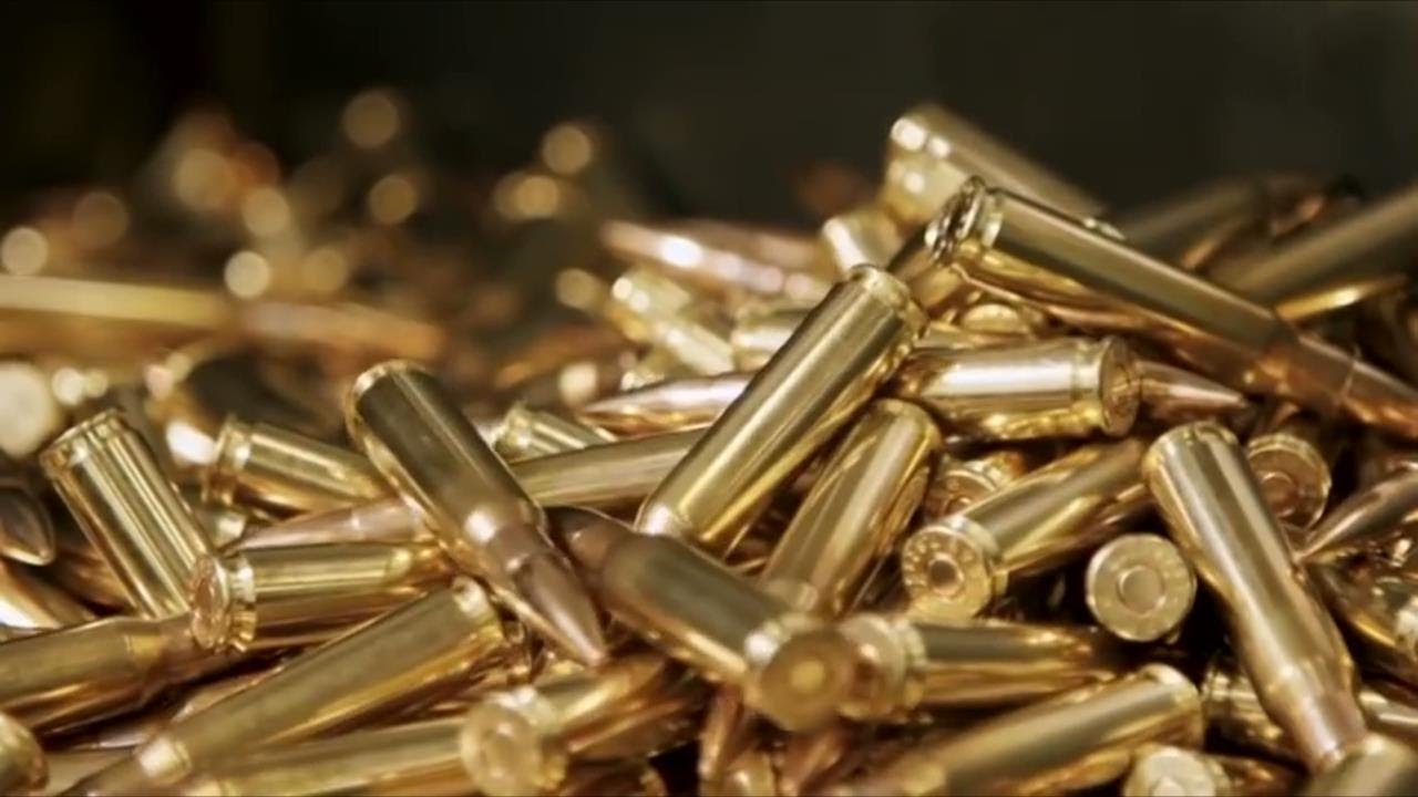 Ammunition production line in factory with modern technology - YouTube