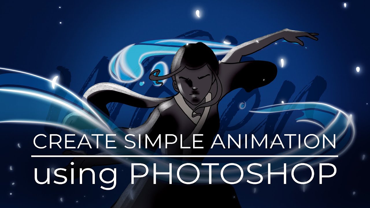 EASY ANIMATION in PHOTOSHOP | Avatar Water Bending - YouTube