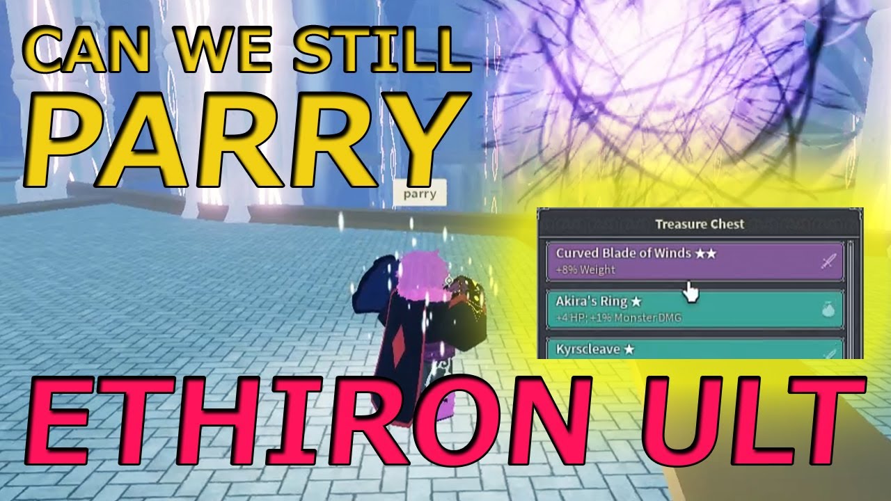 Is Ethiron One-Shot Still Parry-able? | Deepwoken - YouTube