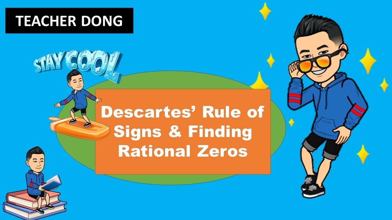 Descartes' Rule of Signs & Finding Rational Zeros - YouTube