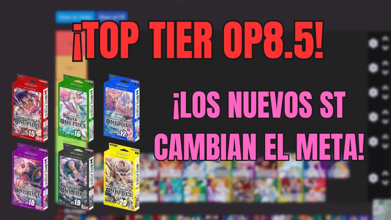 TOP TIER OP8.5 POST STs | ¡EL META DEL REGIO DE BARCELONA! - YouTube