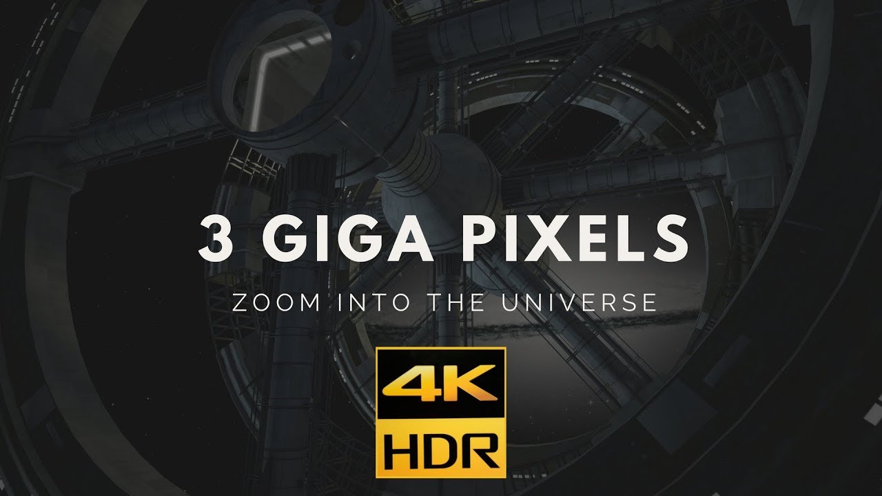 3 GIGA PIXELS ZOOM IN | 4KHDR10 #ESOSpace - YouTube