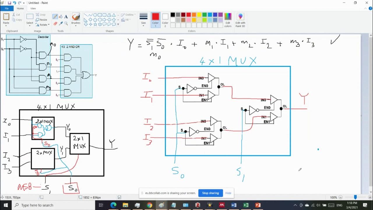 24LogicDesign Implementing functions using multiplexers - YouTube