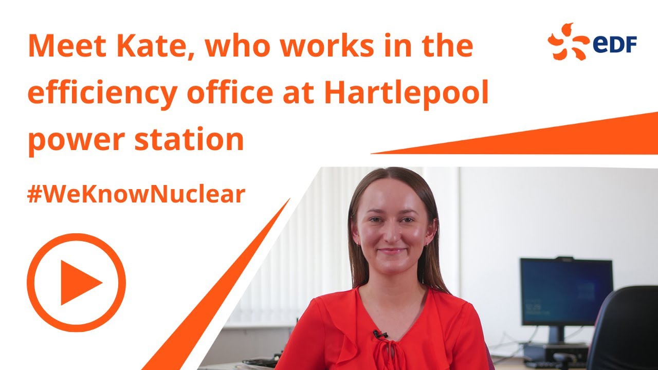 Meet Kate, who works in the efficiency office at Hartlepool power ...