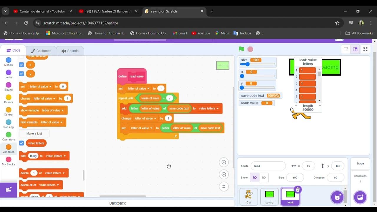 how to save on scratch easy (part 3, loading) - YouTube