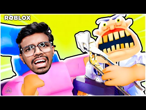 Can We ESCAPE The EVIL DENTIST In ROBLOX | Two Player Obby | in Telugu