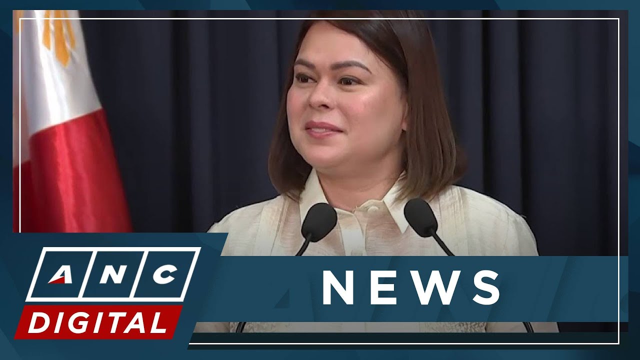 FULL: VP Sara press briefing on 2026 budget, flood control mess ...