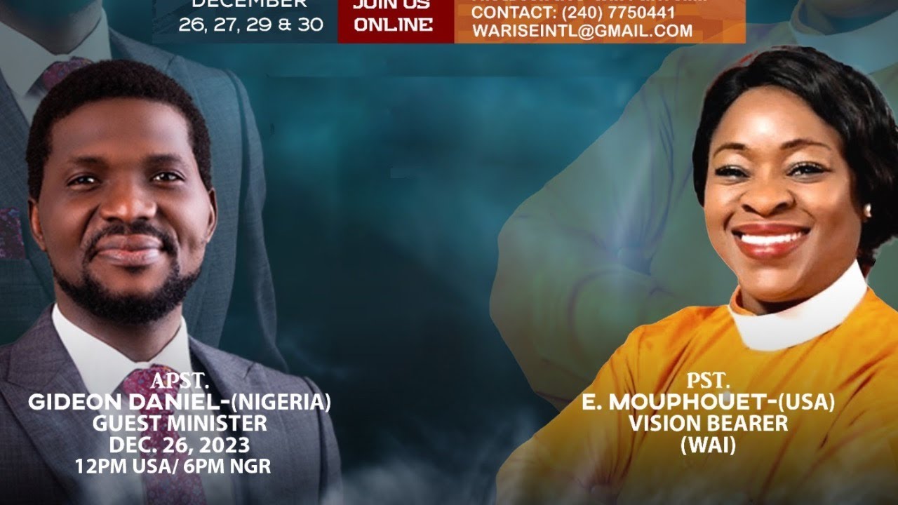 WOMAN ARISE INT’L TRAVAIL 2.0 DAY 85| GUEST MINISTER APOSTLE GIDEON ...
