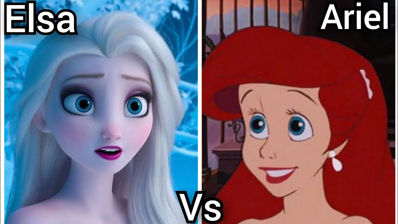 Elsa💙 vs Ariel ️(longest version) - YouTube