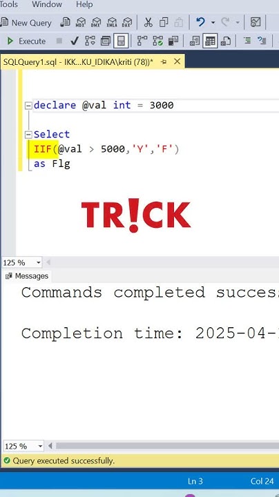 SQL Tricks | Learn This SHORTCUT !! Case | IIF - YouTube
