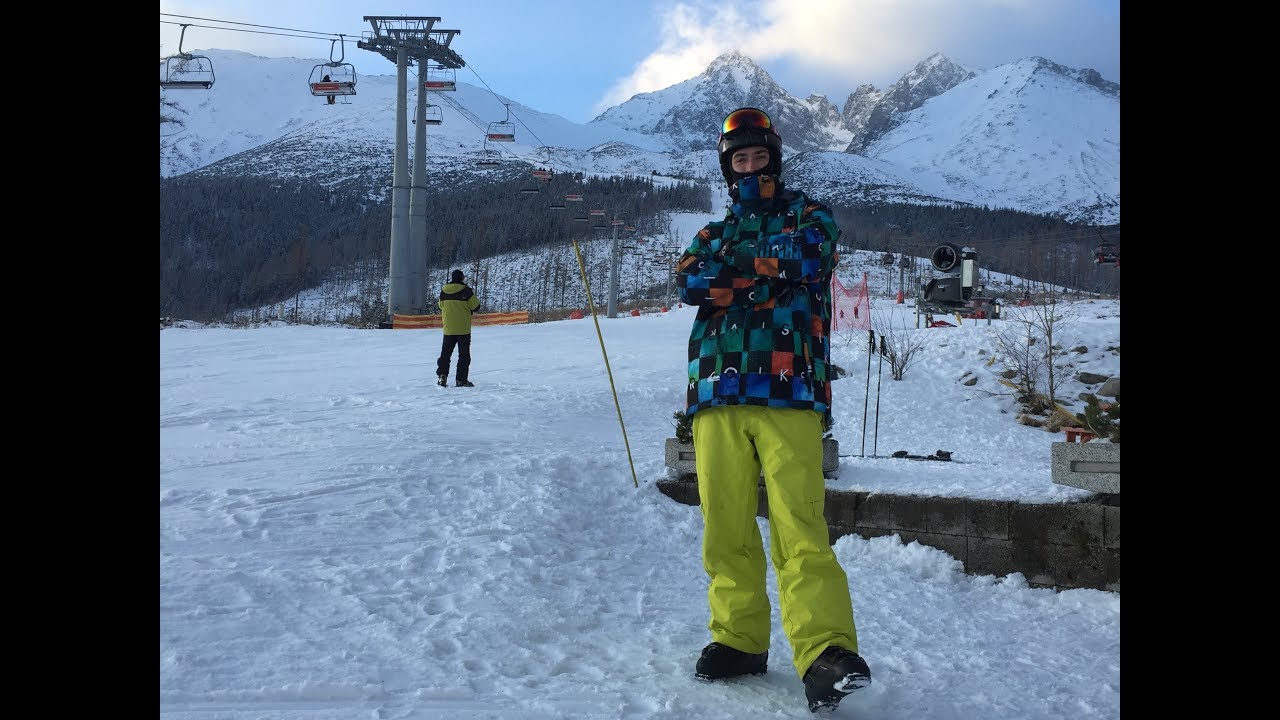 Tatranska Lomnica - Snowboard season opening in Slovakia - YouTube