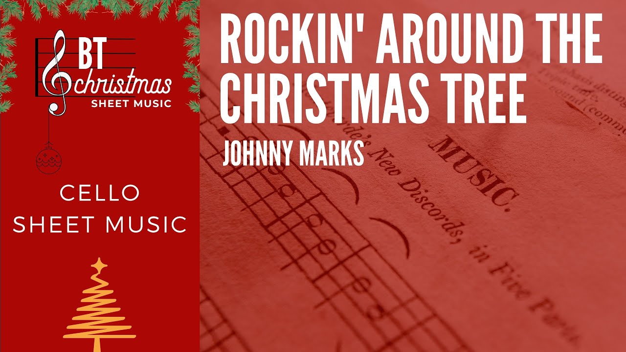 ROCKIN' AROUND THE CHRISTMAS TREE - Christmas Cello Sheet Music - YouTube