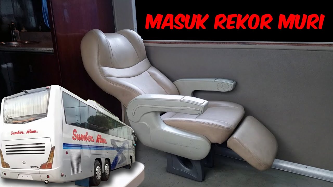 MEWAHnya Bus LIMO PO SUMBER ALAM - YouTube