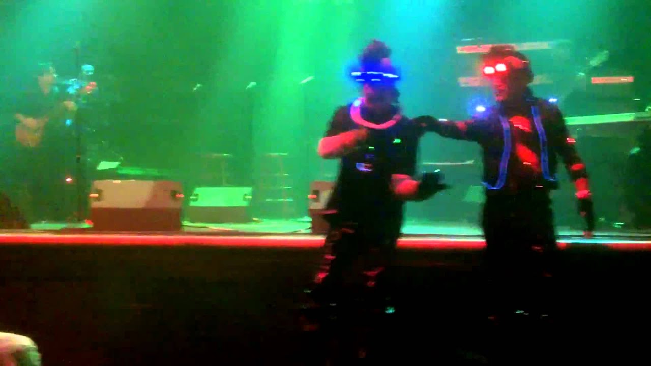 Glow Warriors and Strolling Table - YouTube