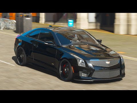 CADİLLAC ATS-V 2016 I Forza Horizon 4 l TEST DRİVE l REALISTIC 4K#bugatti #forzahorizon4