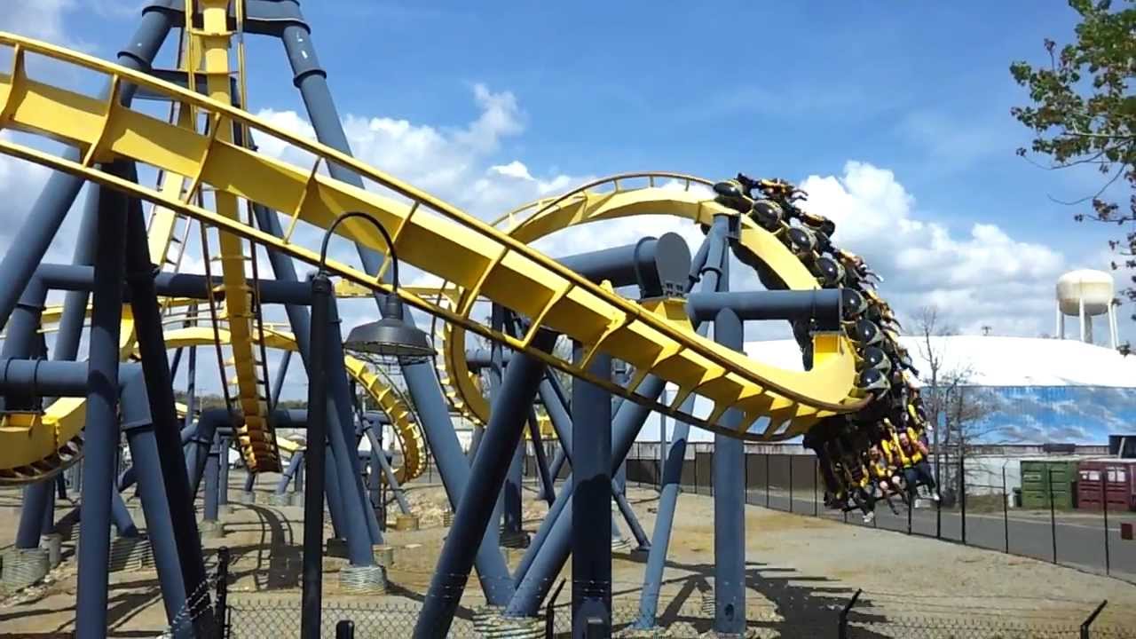 Batman The Ride - Six Flags Great Adventure - YouTube