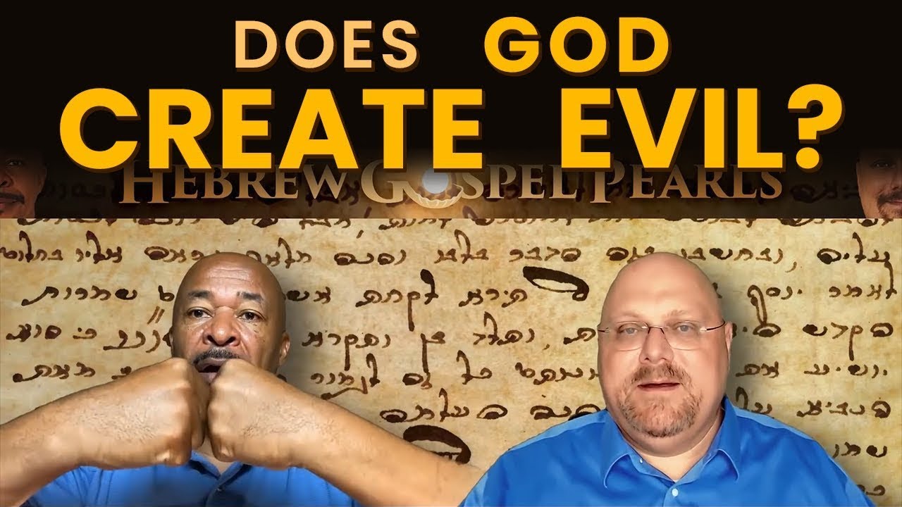 Does God Create Evil? - NehemiasWall.com - YouTube