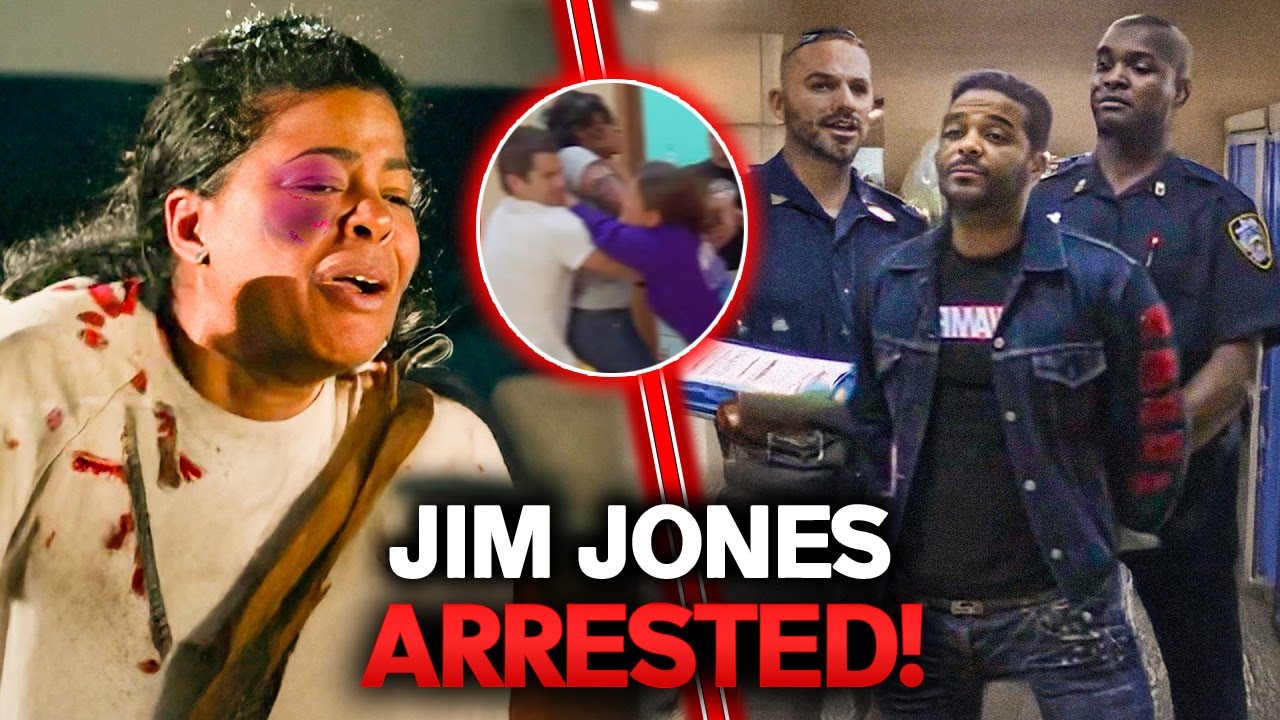Jim Jones DETAINED for Brutal Attack on Chrissy Lampkin! - YouTube