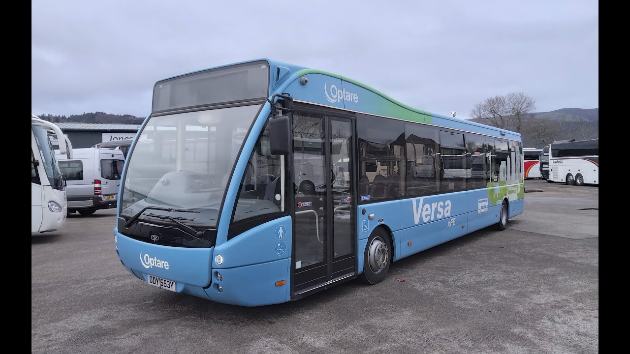 YJ68 FXY - 2018 (68) Optare Versa V1170 - YouTube