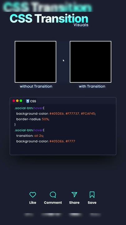 🎨 Bring Your Website to Life with CSS Transition Effects! 💻📈||#shorts #webdesign #shortvideo # ...