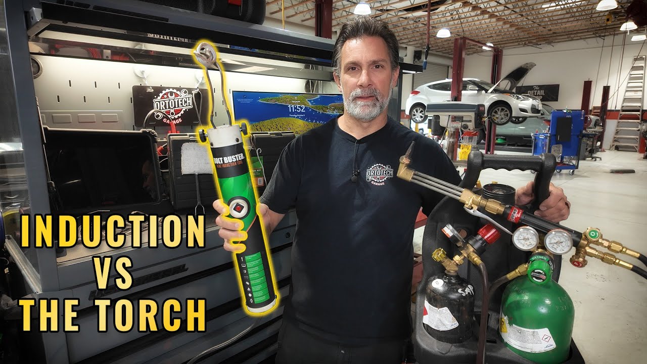 No Torch Needed! Removing Rusted Bolts with Induction Heat - YouTube