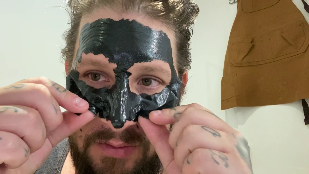 Painful Charcoal Face Mask peel - YouTube