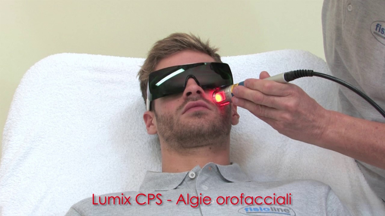 Trattamento laser con Lumix C.P.S. Fisioline - YouTube